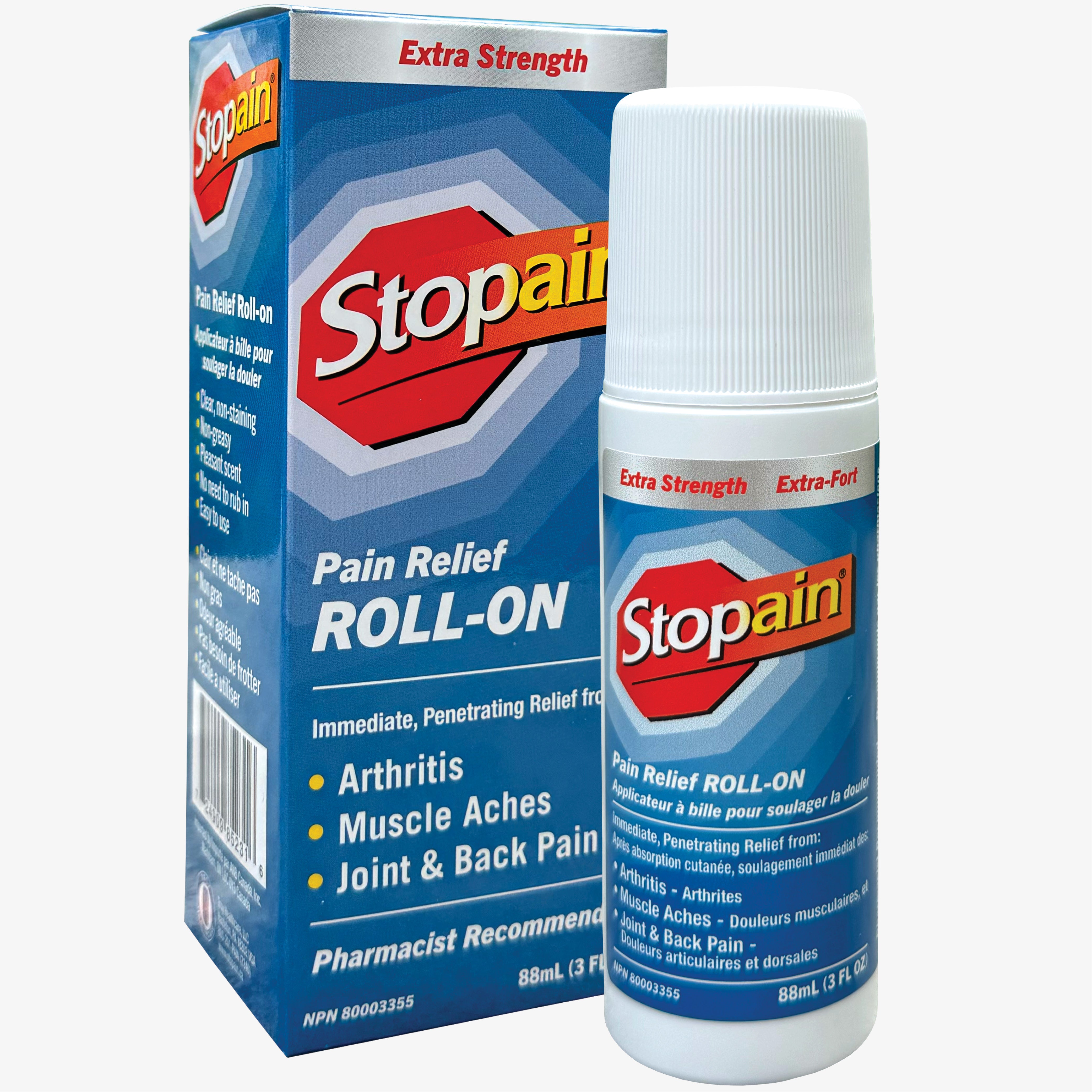 Stopain Extra Strength Roll-On – Stopain® Extra Strength